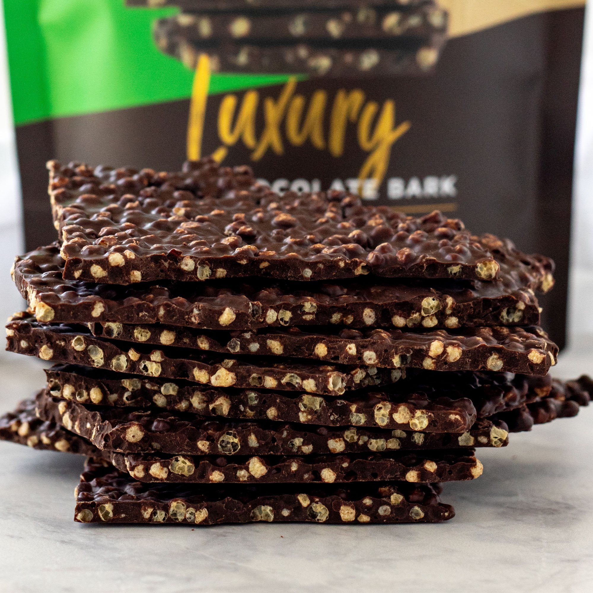 Crispy Mint | Luxury Bark – remarkablechocolate